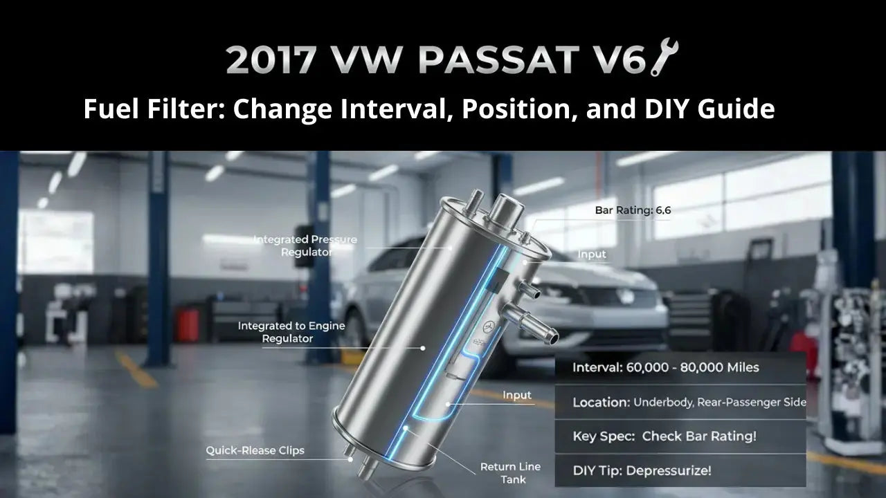 Fuel Filter Passat 2017 V6 Change Interval