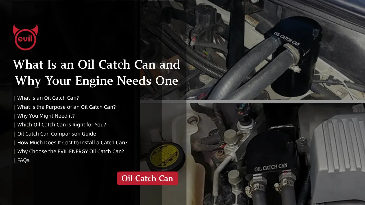 What Is an Oil Catch Can and Why Your Engine Needs One – EVILENERGY