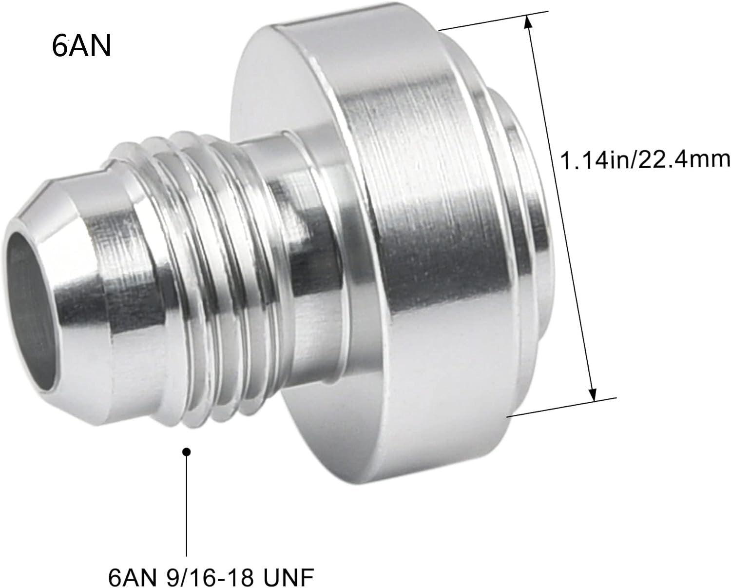 EVIL ENERGY AN Male Weld on Bung Aluminum – EVILENERGY
