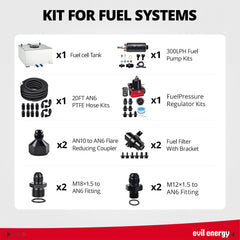 EVIL ENERGY Fuel Cell Gas Tank Kit|EFI & Race-Ready Aluminum Fuel Cells ...