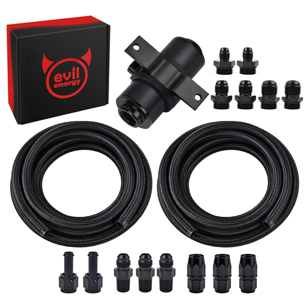 EFI Fuel System Kit with CPE Fuel Line & 10 Micron Filter | EVILENERGY