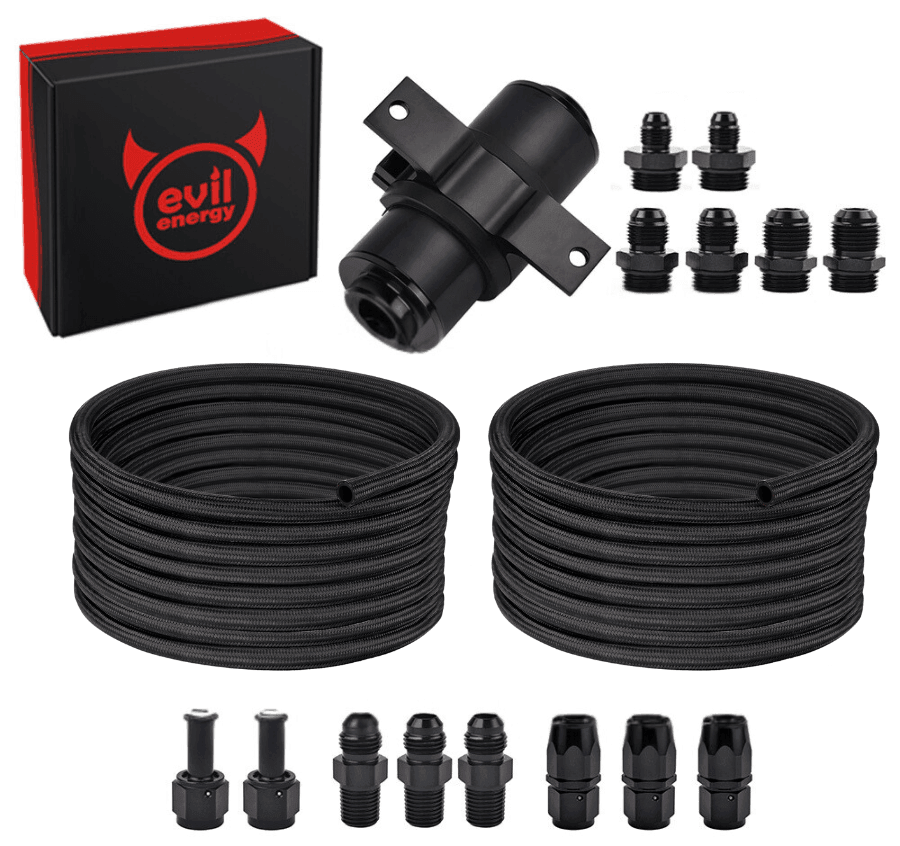 EFI Fuel System Kit with CPE Fuel Line & 10 Micron Filter | EVILENERGY