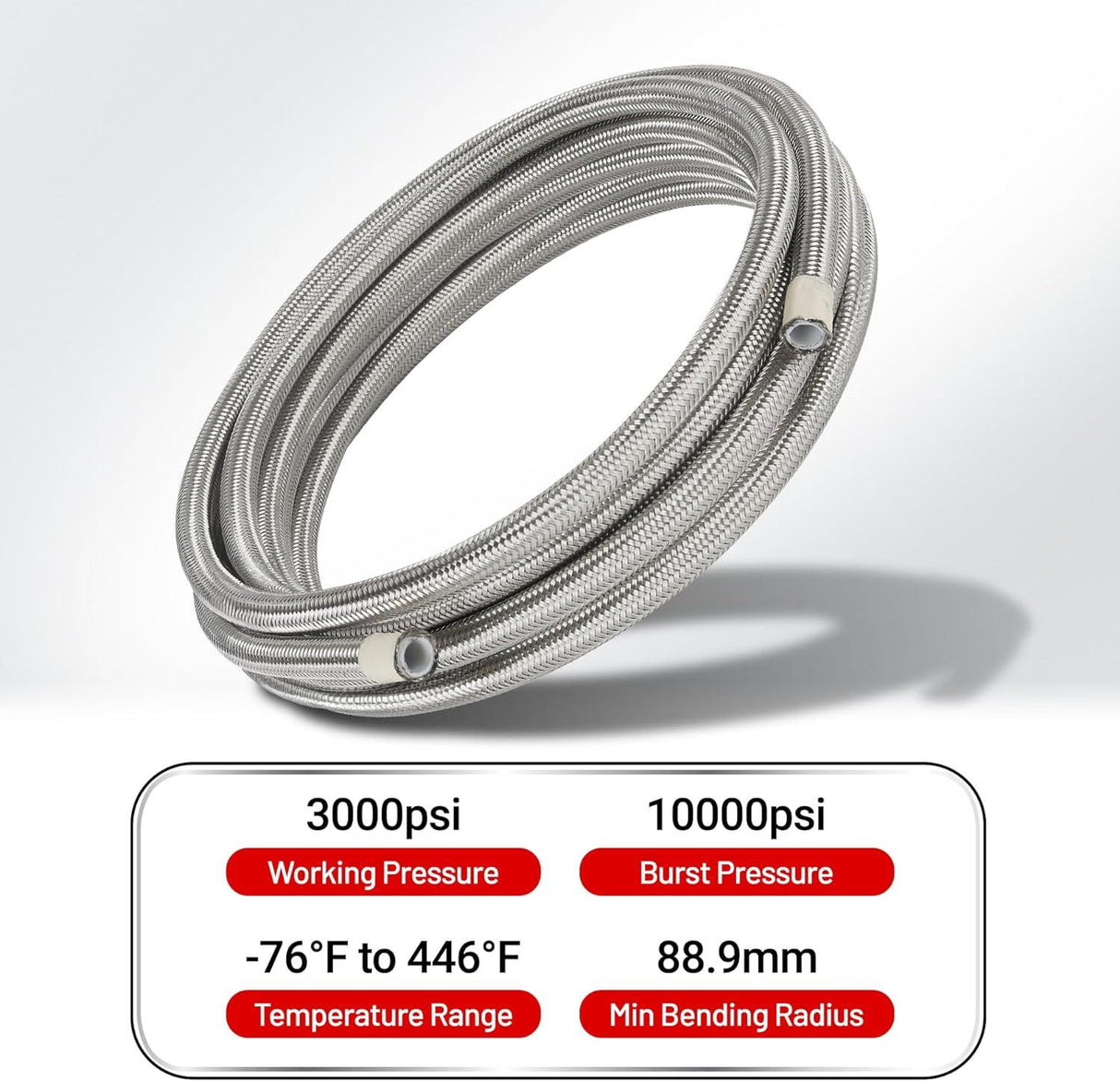 EVIL ENERGY 6AN 3/8" PTFE LS Swap EFI Fuel Line Fitting Kit E85 ...