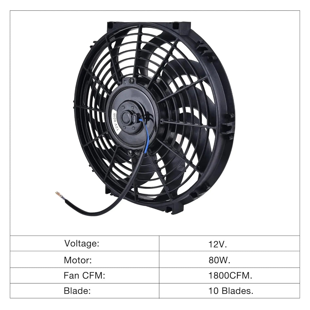 EVIL ENERGY Universal 12V Electric Radiator Cooling Fan Kit – EVILENERGY