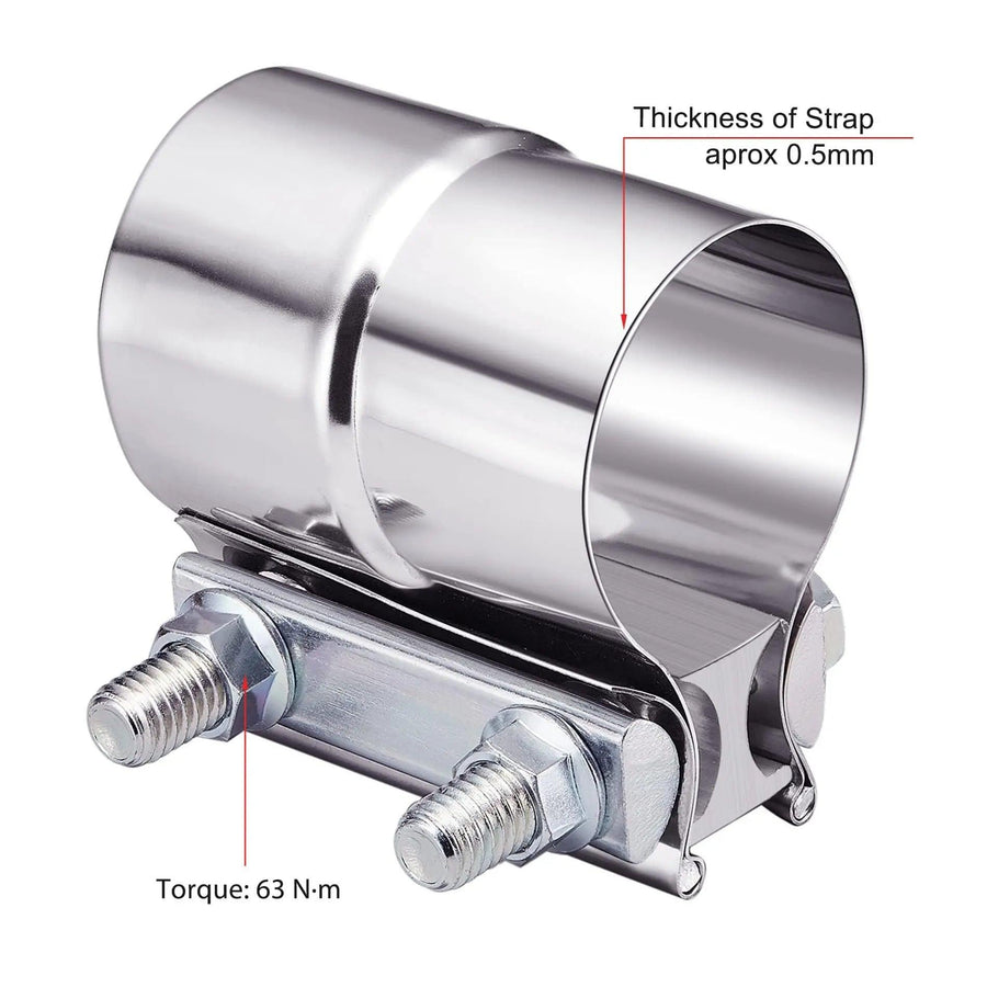 EVIL ENERGY Lap Joint Exhaust Band Clamp Stainless Steel – EVILENERGY