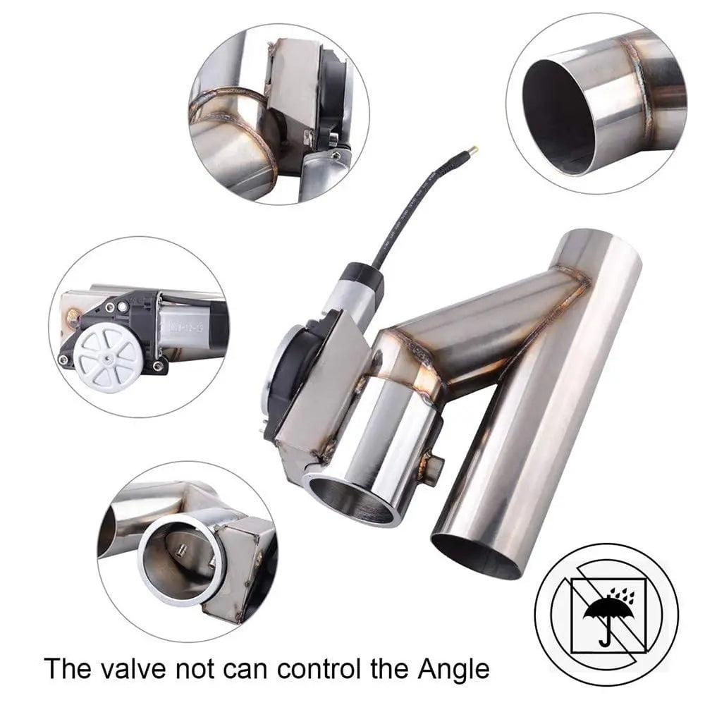 EVIL ENERGY Electric Exhaust Cutout Remote Control Valve Catback Single ...