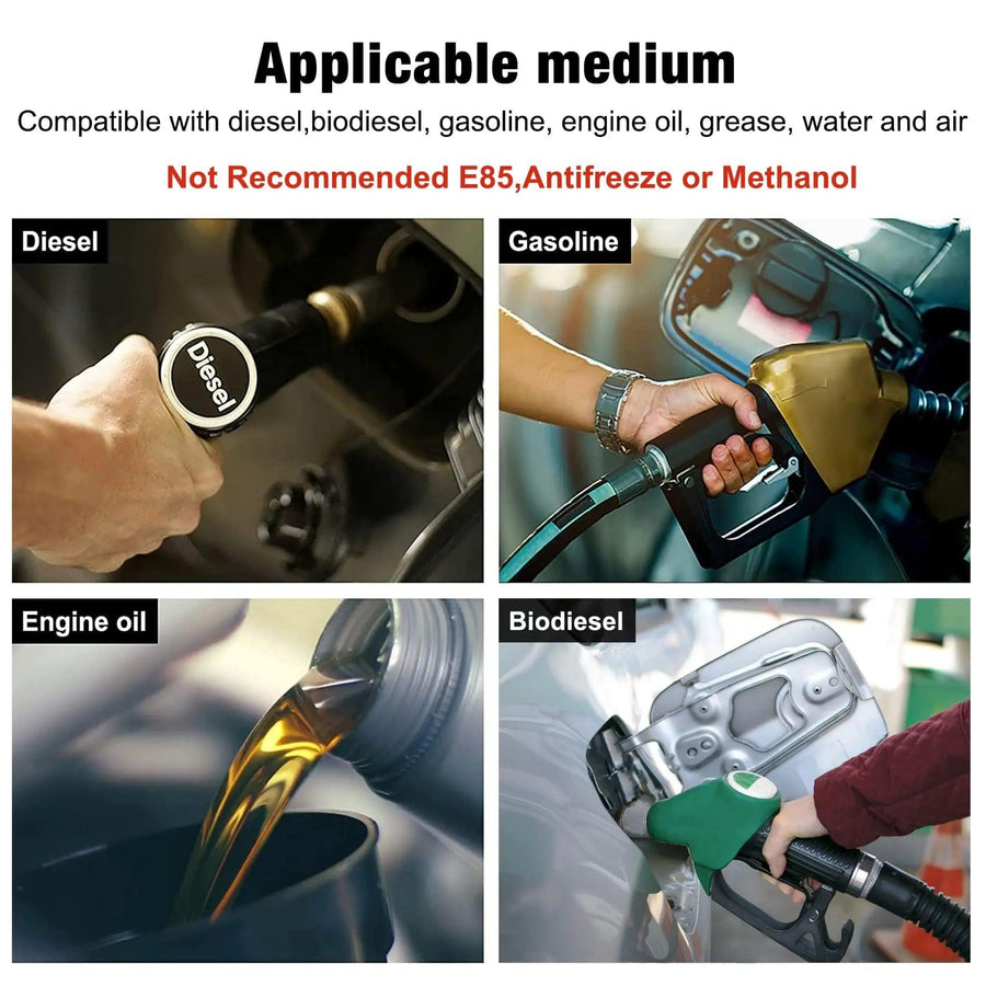 EVIL ENERGY 3/16 Fuel Hose Line SAE 30R7 Push Lock NBR Rubber 300PSI ...