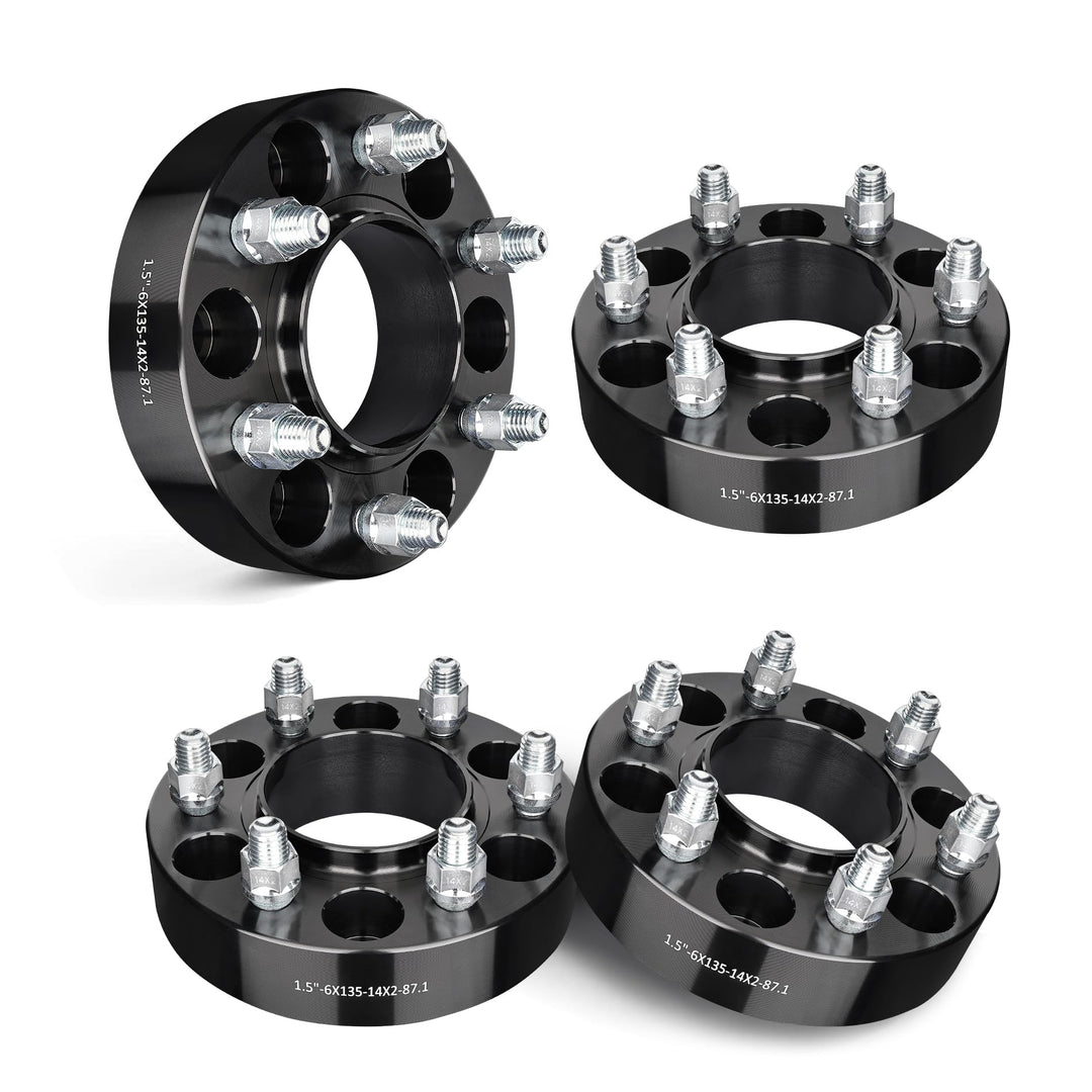 EVIL ENERGY 6x135 Wheel Spacers for Ford F150 & Lincoln | 1.5"/2 ...