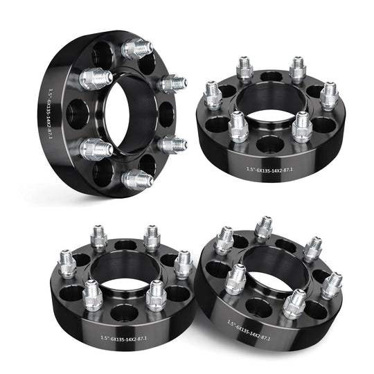 EVIL ENERGY 6x135 Wheel Spacers for Ford F150 & Lincoln | 1.5"/2 ...