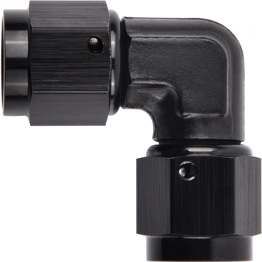 EVIL ENERGY 90° Low Profile AN Female Swivel Coupler Union Fitting ...