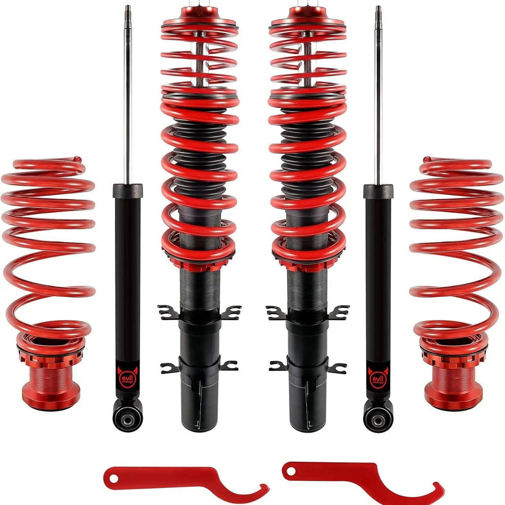EVIL ENERGY Coilovers Suspension Kit for VW Golf MK4, Beetle, Jetta ...