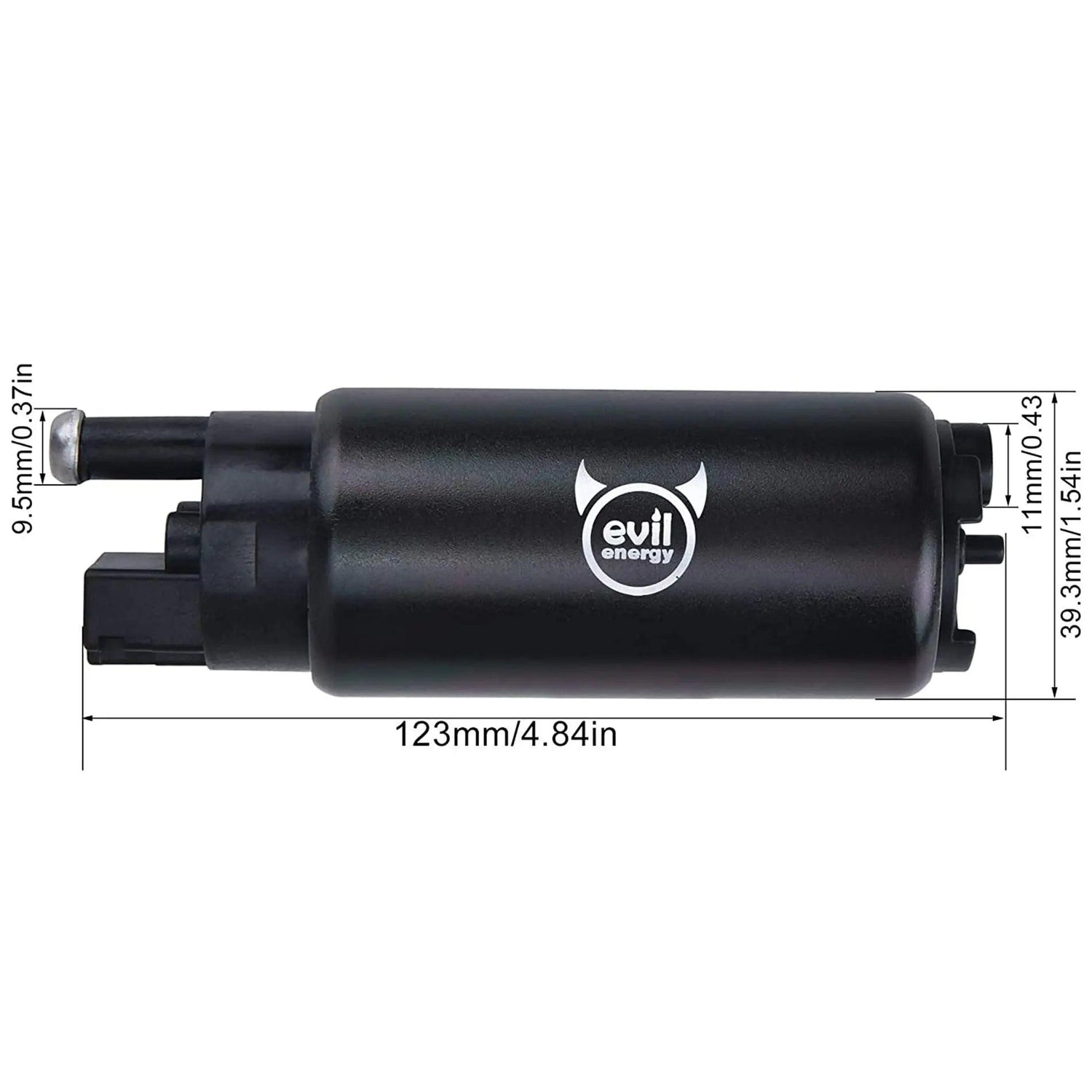 EVIL ENERGY Electric High Flow 255LPH E85 Intank 43PSI Fuel Pump Kit ...