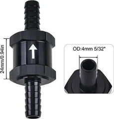 EVIL ENERGY Fuel Check Valve One Way Inline Non Return Diesel Gasoline ...