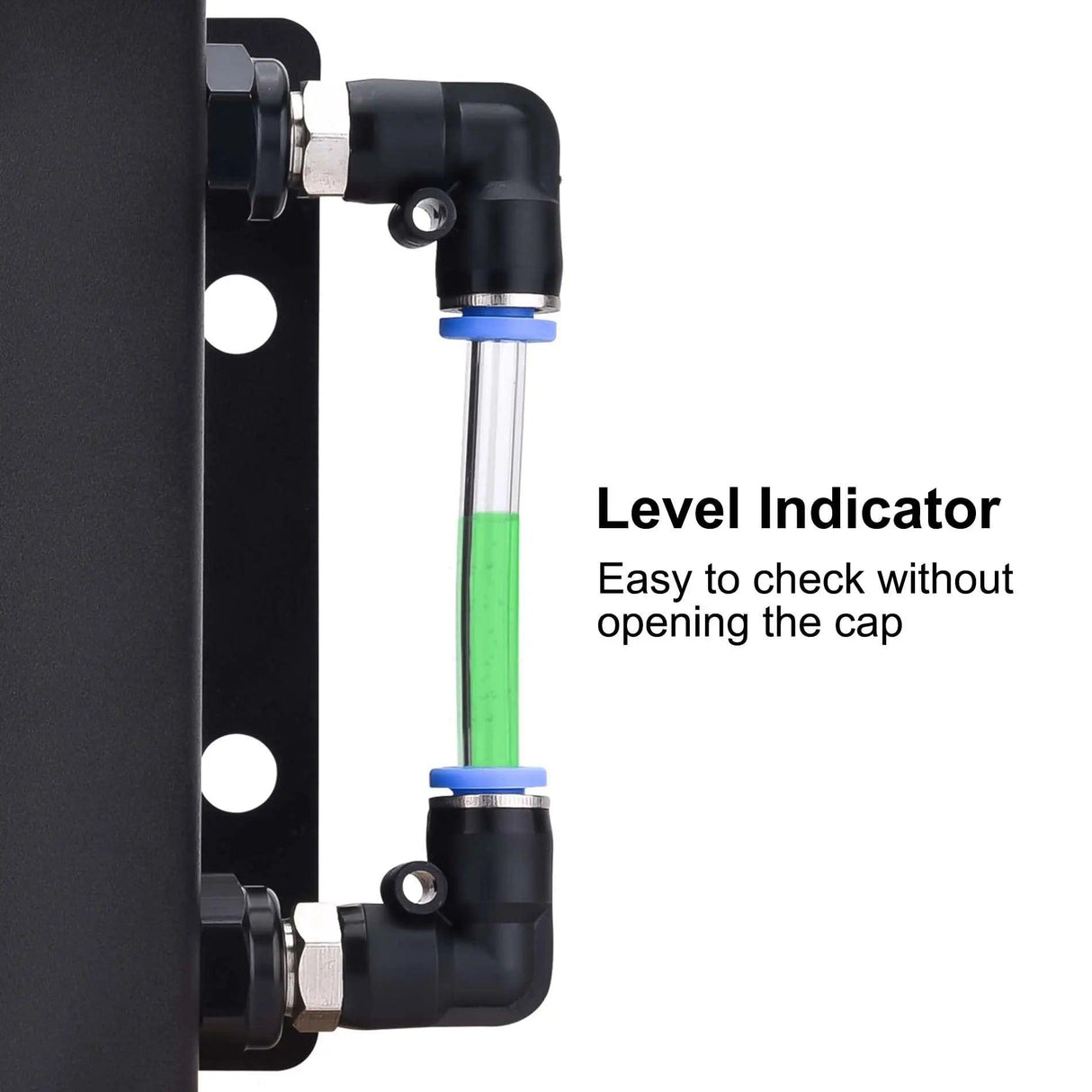 EVIL ENERGY Radiator Coolant Overflow Tank Universal Aluminum 1L/2L ...