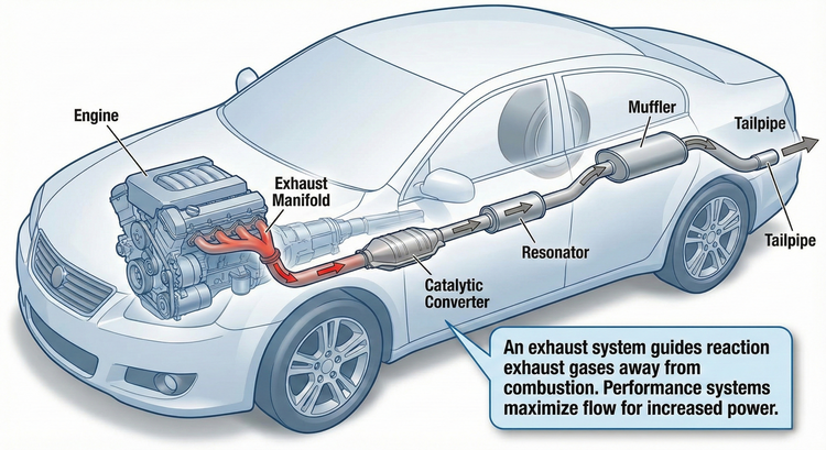 Performance Exhaust Systems & Premium Exhaust System Parts – EVILENERGY